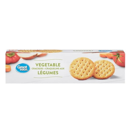 Great Value Vegetable Crackers, 227 g - Walmart.ca