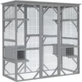 Extra Large Outdoor Cat Enclosure Walk in Catio with Window Access ...
