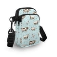 HELLHERO Farm Animal Pattern Crossbody Sling Bag Polyester Leakproof ...