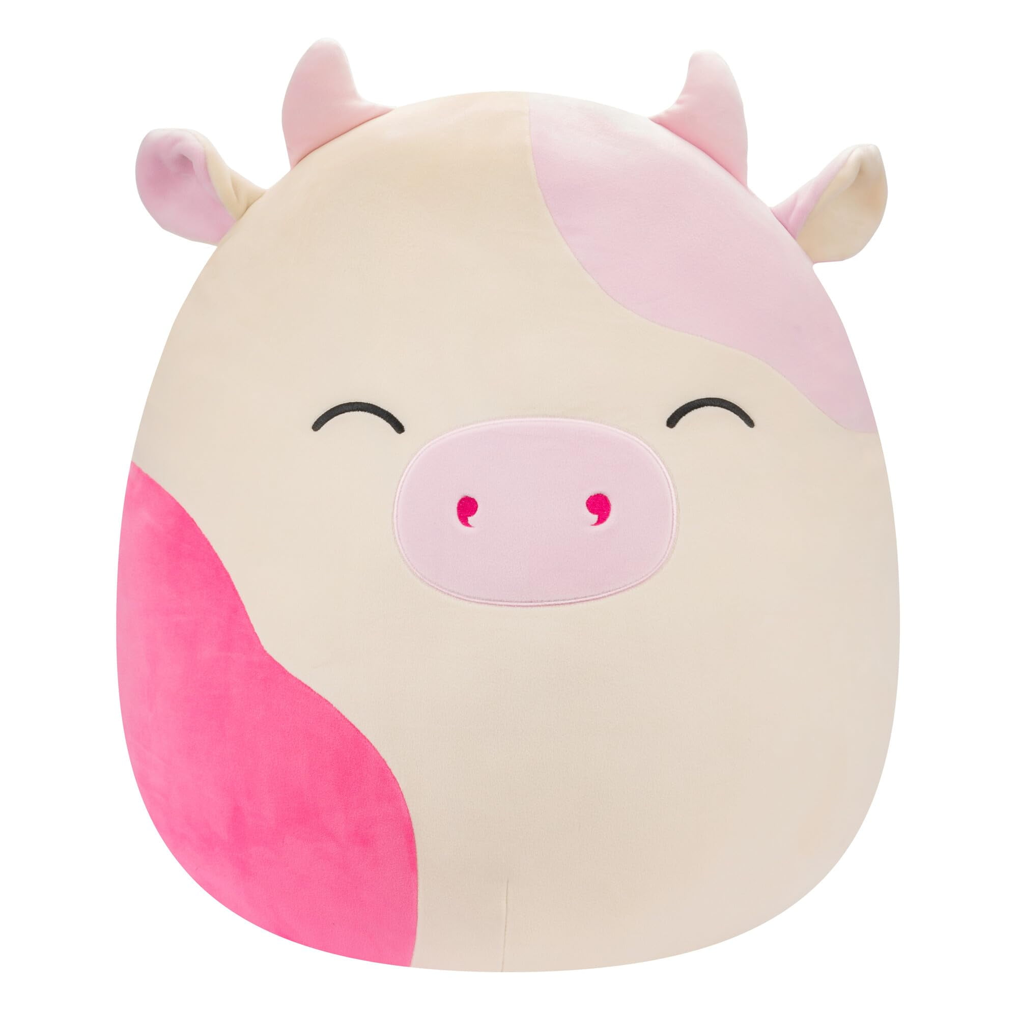 Squishmallows Original 20-Inch Caedyn Cream Cow with Pink Spots ...
