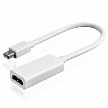 10FT MINI DISPLAYPORT CABLE M/M - WHITE - Walmart.com