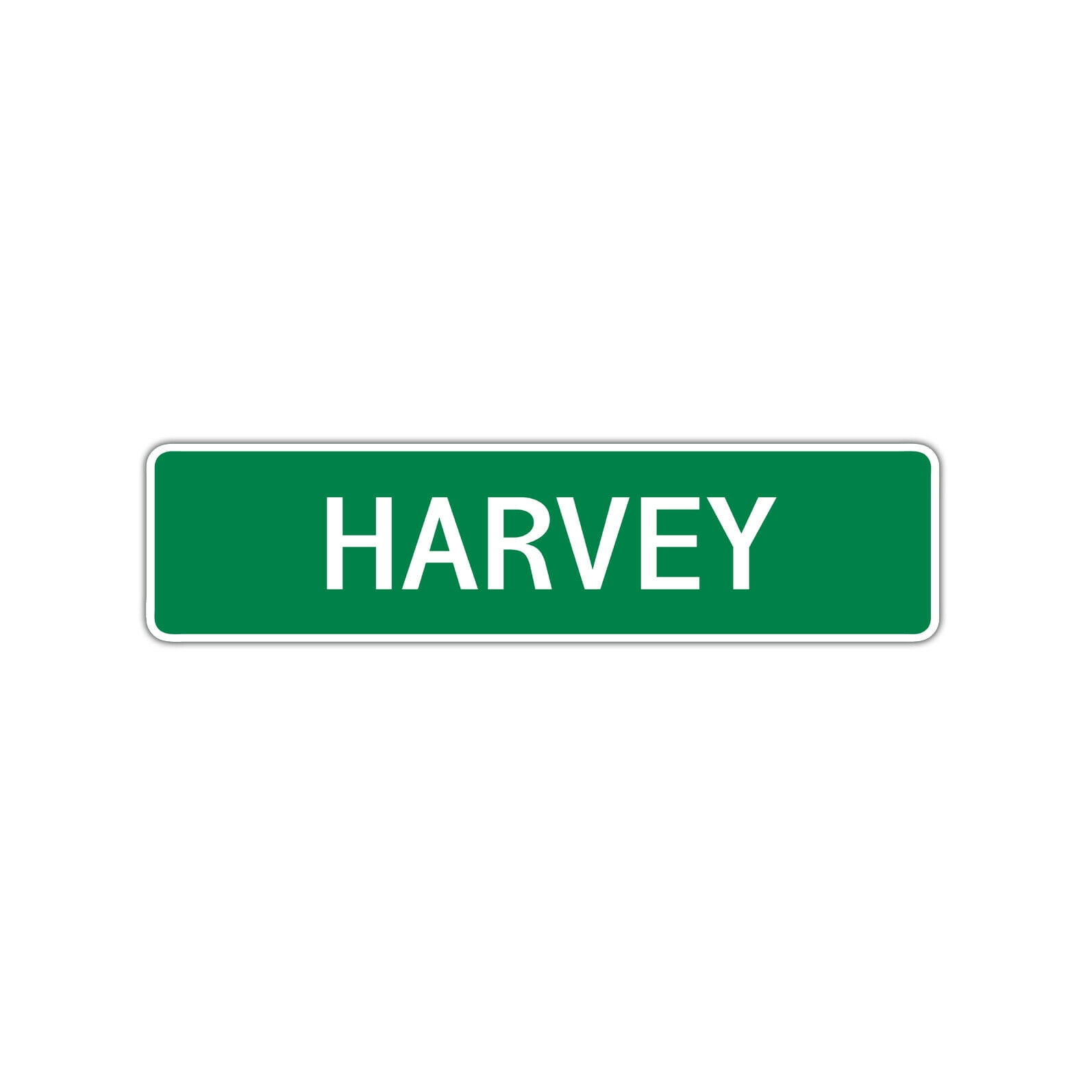 Harvey Boys Children Name Letter Indoor Outdoor Printed Label Wall ...