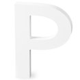 8 Pack: 5.5" White MDF Letter by Make Market - Walmart.com
