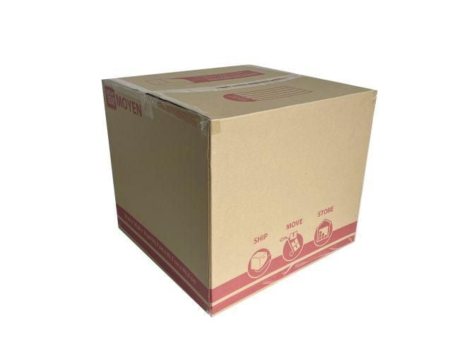 Pen + Gear 18x18x16 Cardboard Shipping Box, Kraft Brown, Single Wall, 1 ...