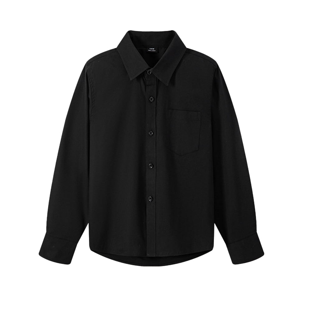 Click here for Kyaiguo Kids Toddler Boys Long Sleeve Dress Shirts... prices