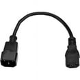 StarTech.com 3 ft 14AWG Computer Power Cord Extension - C14 to C13 ...