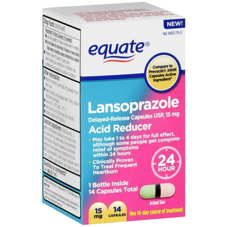 Equate Lansoprazole, 14 count - Walmart.com