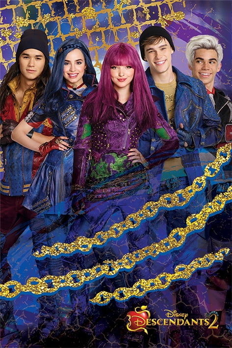Disney's Descendants 2 - TV Movie Poster / Print (Group / Together ...