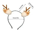 10 Pack Of Christmas Red Deer Antlers Headband For Girls And Children ...