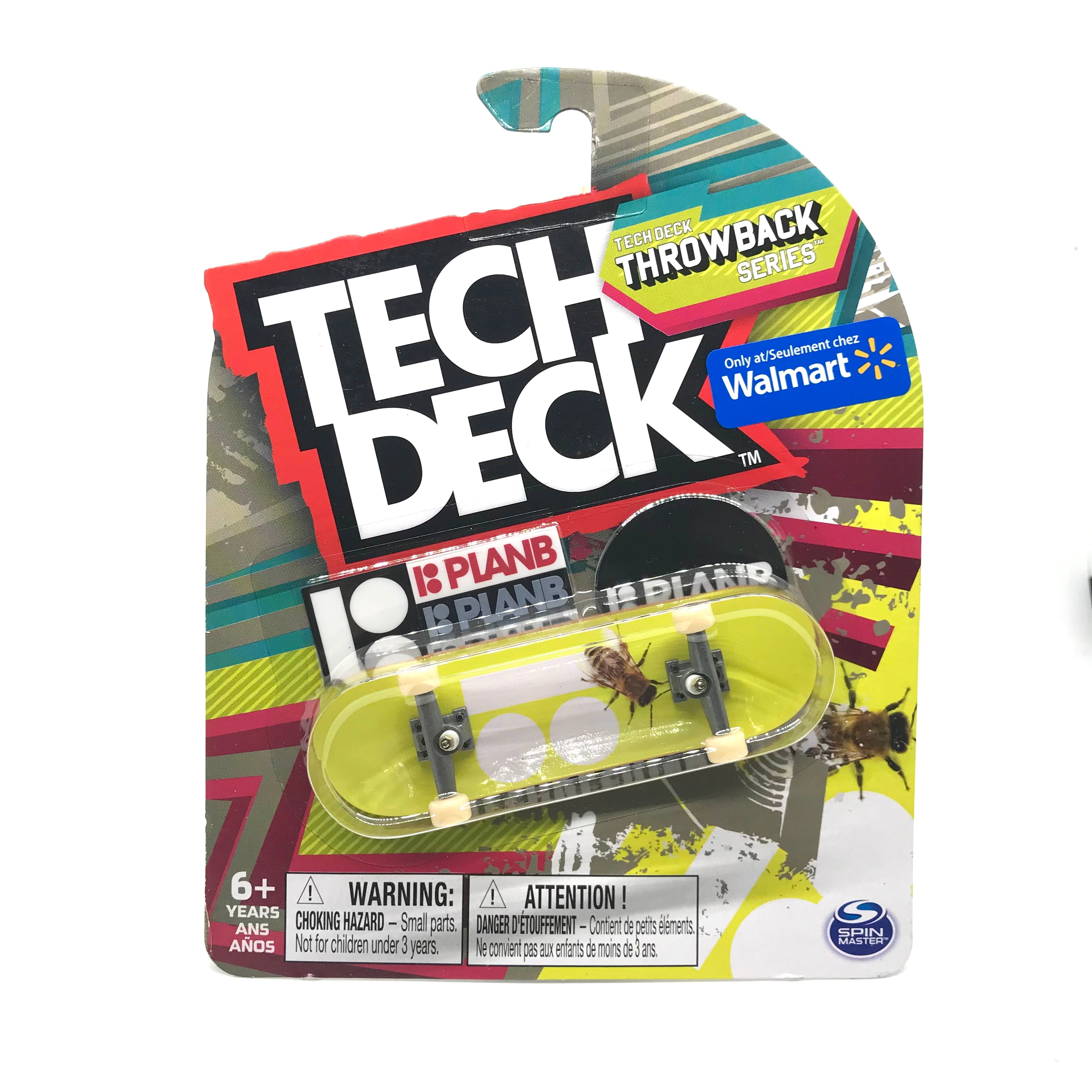 Tech Deck ThrowBack Series Plan B Skateboards Walmart Exclusive ...