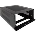 NavePoint 4U Server Rack, Vertical/Horizontal Wall Mountable Rack with ...