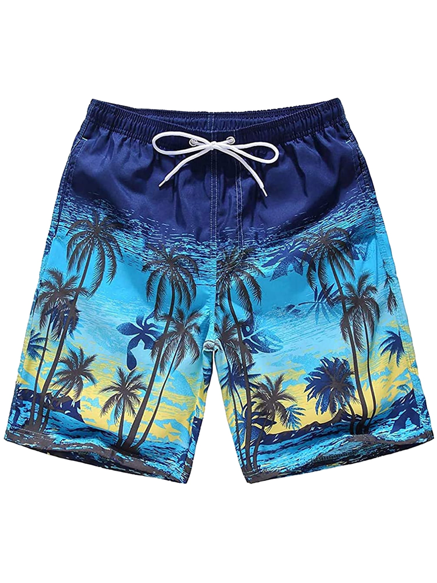 Little Hand Boys Husky Swim Trunks Beach Swim Board Shorts with Mesh 13 ...