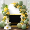 6.6 Ft Arch Backdrop Cover, Modern Black Gold Decorative Wedding Arch ...