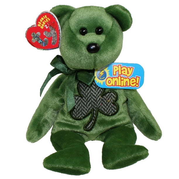 TY Beanie Baby 2.0 - LUCKIER the Irish Bear (8.5 inch) - Walmart.com