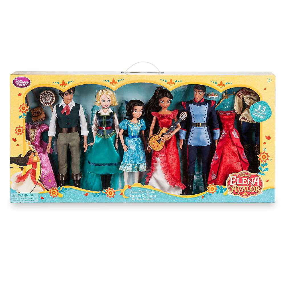 Elena Of Avalor Classic Doll 5 Pack Set