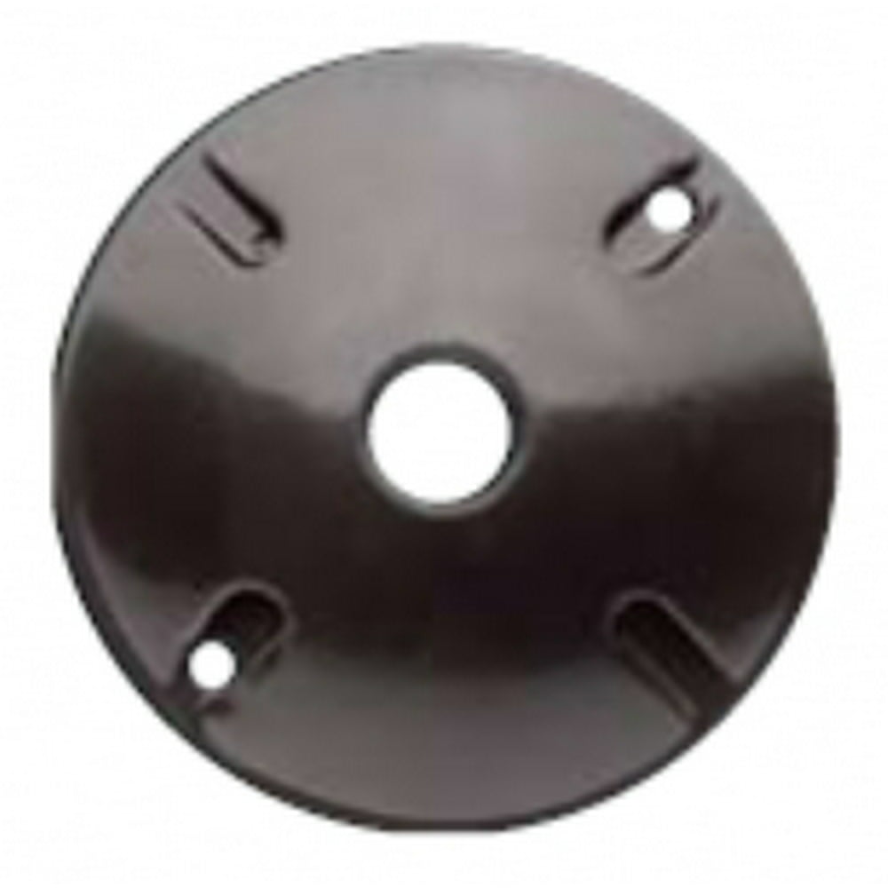 RAB Lighting Weatherproof Die Cast Round Black Cover - Walmart.com ...