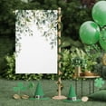 Boho Floral Garden Flags for Outside White Flowers Sage Green Leaf ...