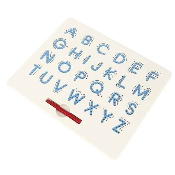 Tableau D'écriture De Lettres, Planche De Traçage De L'alphabet ...
