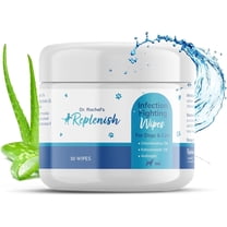 Replenish Antiseptic Wipes for Dogs and Cats – Chlorhexidine and ...