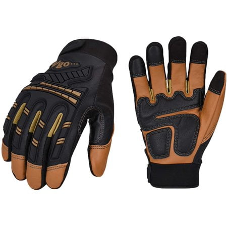 Vgo 1-Pair -4℉ or above Winter Waterproof High Dexterity Heavy Duty Mechanic Glove, Rigger Glove ...