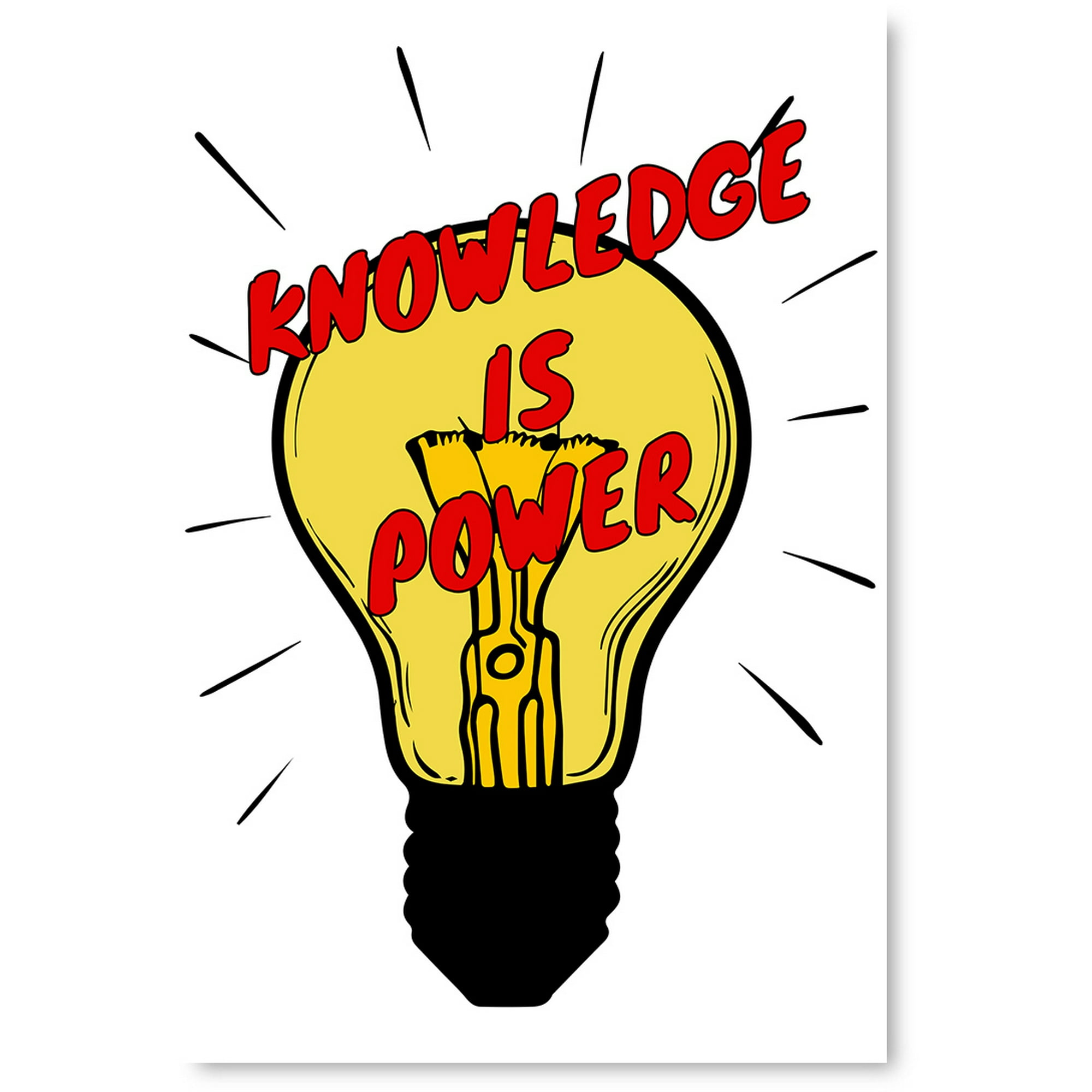 Knowledge Is Power Poster