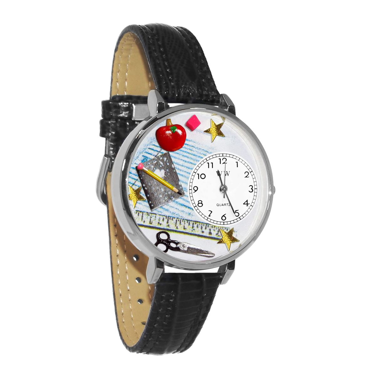 Teacher Watch in Silver (Large) - Walmart.com