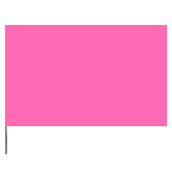 Presco PresGlo Marking Flags, 21", Pink Glo, 1000/Case (1 Case ...