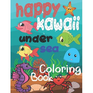 World Ocean animal coloring book: Ocean Sea Animal Life Under the Sea ...