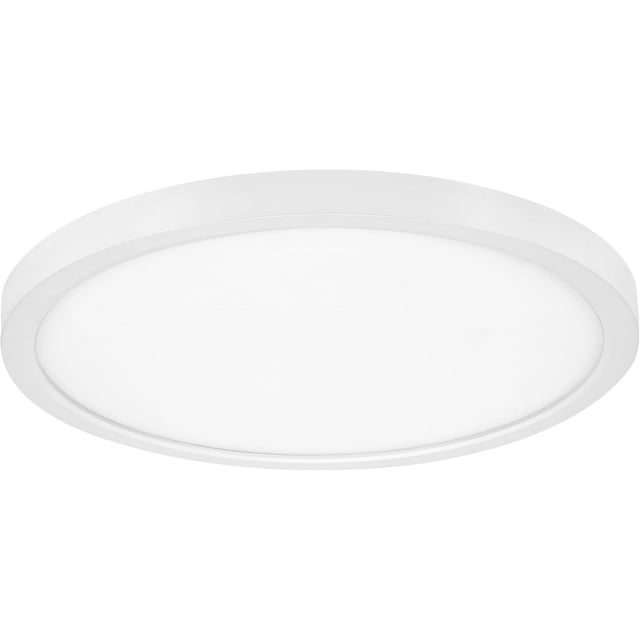 14 in. LED Flush Mount Ceiling Light, 2500 Lumens, 5 CCT 2700K/3000K ...
