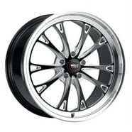 17x9 WELD Performance S107 Laguna Gloss Black and Milled Wheel 5x4.75 ...
