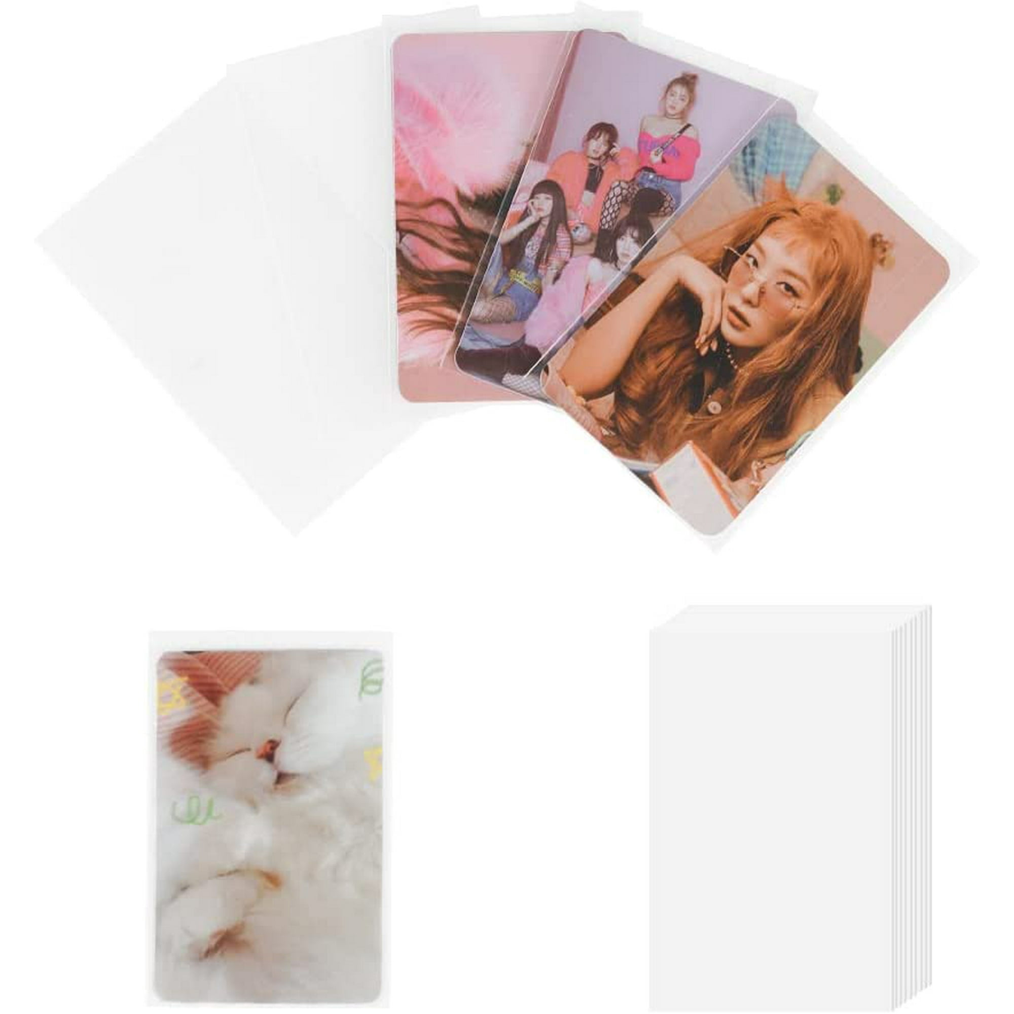 Click here for Surjde 100 Packs Photocard Sleeves  59 X 90 Mm K-P... prices
