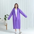 1pc Hooded Rain Coat Women Men Impermeable Thickened Waterproof Tourism ...