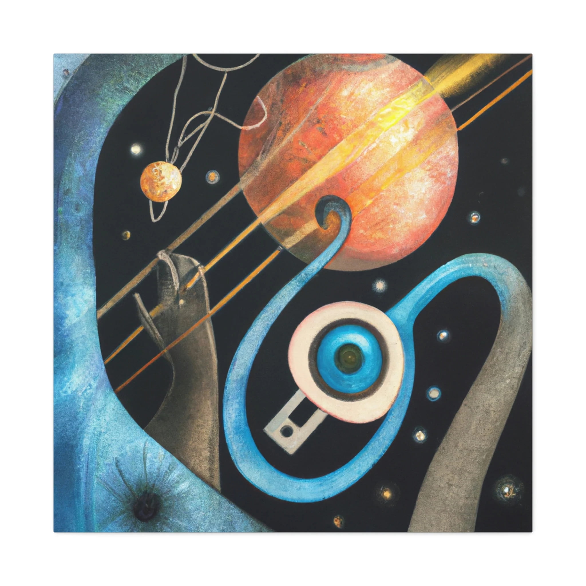 Pluto: Cosmic Deco - Canvas - Walmart.com