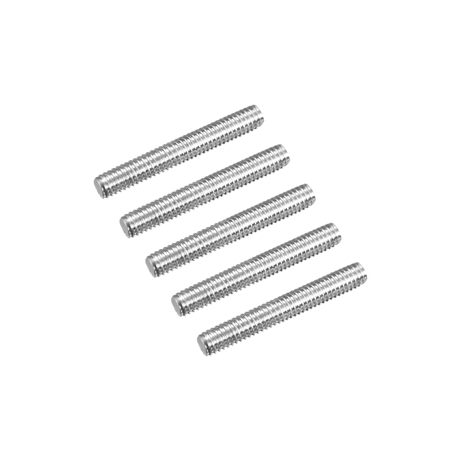 Uxcell Fully Threaded Rod M4 x 25mm 0.7mm Thread Pitch 304 Stainless ...