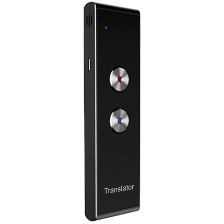 40-language Translator, Integrated Euro Converter, Battery, Black ...