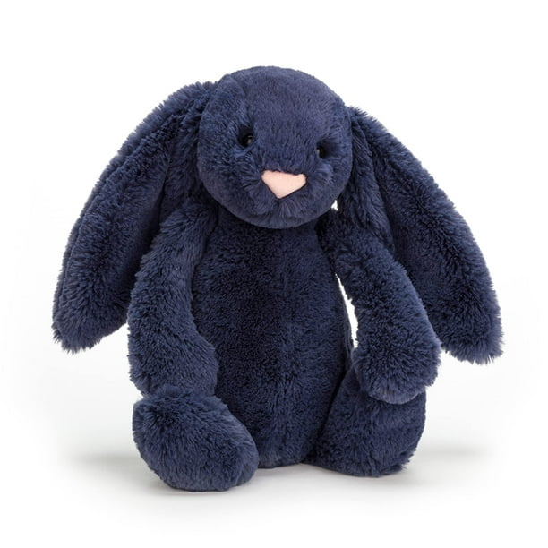 Peluche Jellycat Bashful Navy Bunny, tamaño mediano, 12 pulg | Bodega ...