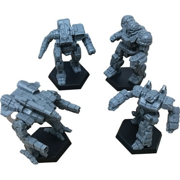 BattleTech Beginner Box Set: Miniatures Game with Unpainted Figures ...
