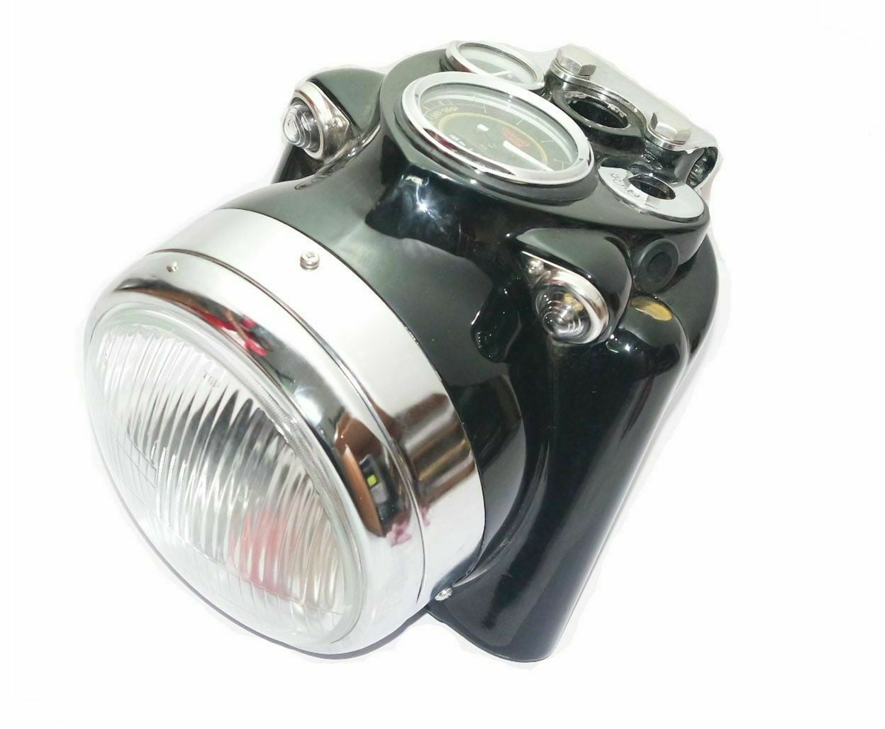 Fits Royal Enfield 350 500 Headlamp Headlight Casing Complete Assembly ...