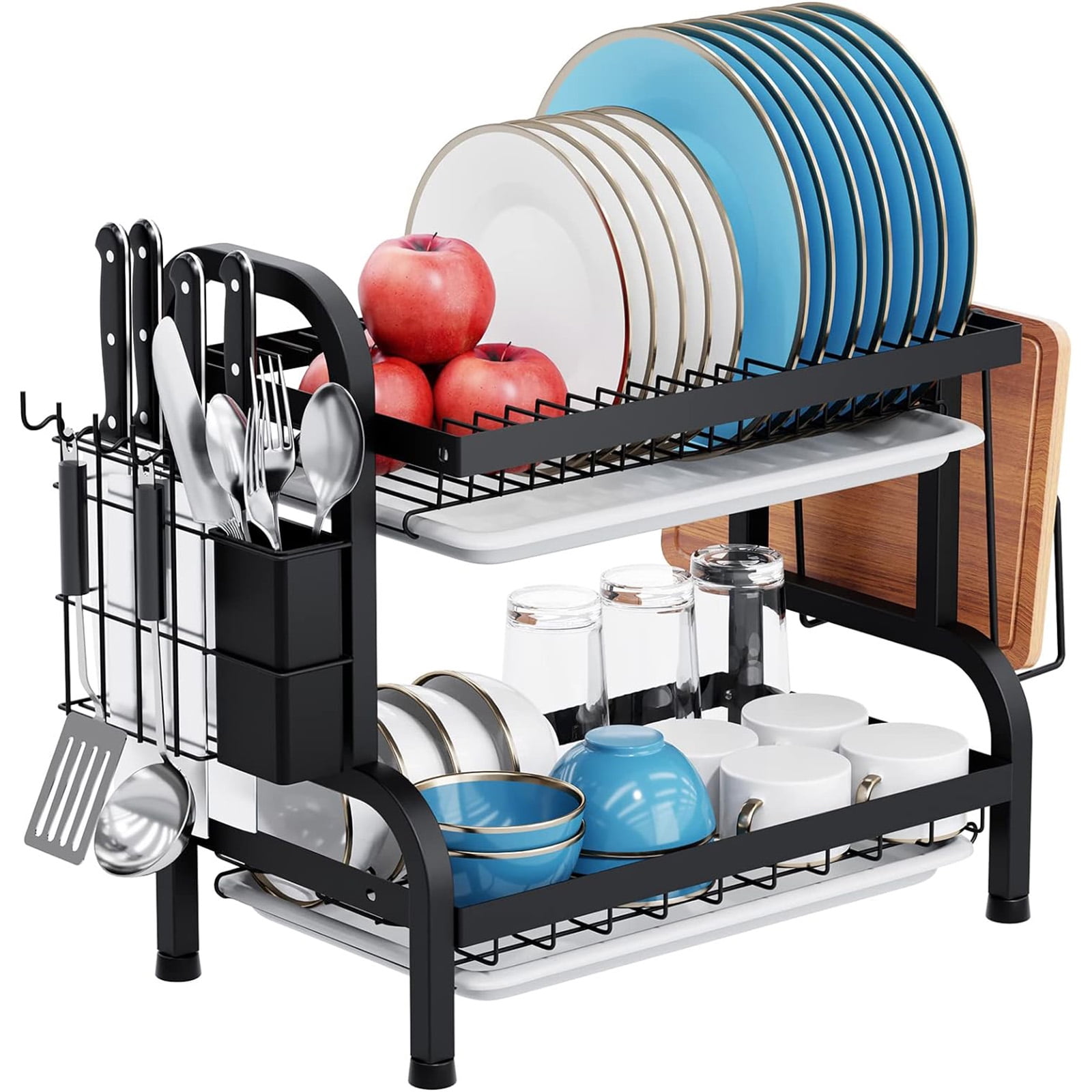 Click here for Huemaison 2-Tier Dish Rack For Kitchen  Dish Dryin... prices