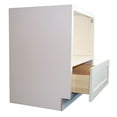 Craftline Ready to Assemble White Shaker Microwave Cabinet - Walmart.com