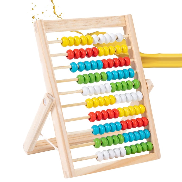 Educational Math Toys Montessori Math Toy Set With Beads & Tools ...