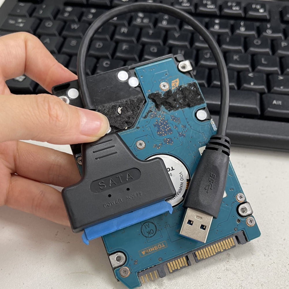 Cable adaptador SATA a USB 3,0, Cable convertidor Plug And Play para ...