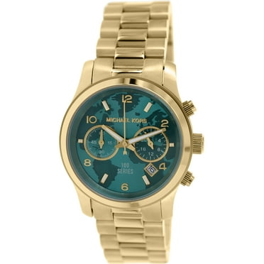 Michael Kors Women's Layton MK5959 Gold Stainless-Steel Quartz Watch ...