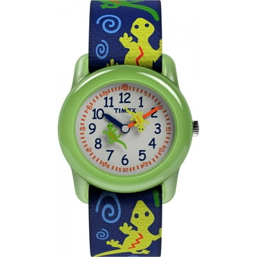 TIMEX TIME MACHINES® Kids' Black 35mm Digital Watch, Fabric Strap ...
