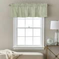 Sage Green Faded Stripes Window Valance for Kitchen, Modern Abstract ...