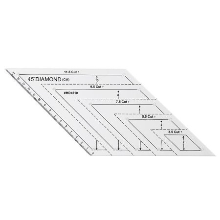 Patchwork Cutting Template Acrylic Ruler Cutting Ruler Diy Sewing Tools ...