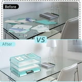 INTIGE 3-Tier Paper Tray Storage Rack, Metal Mesh Storage Box, Desktop ...