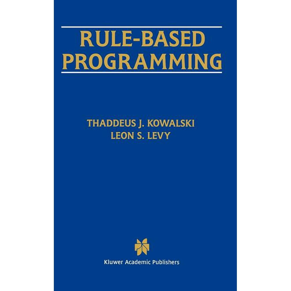 The Springer International Engineering And Computer Science Rule Based Programming 369