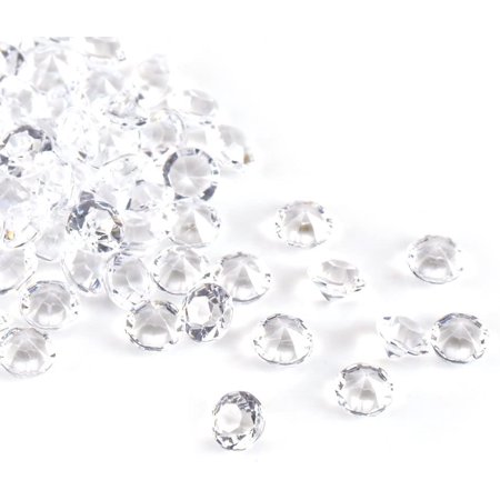 Pack of 5000 6mm Clear Acrylic Diamond Beads for Bursh Holder,Vase ...