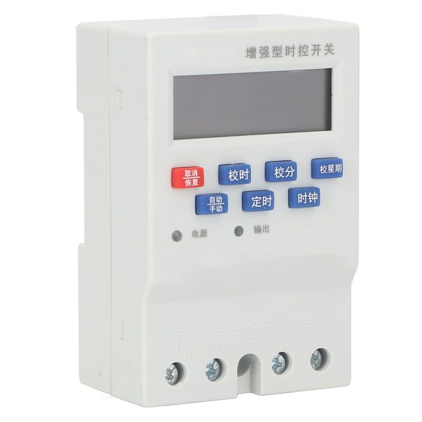 Interruptor de control de tiempo, interruptor de tiempo digital ...